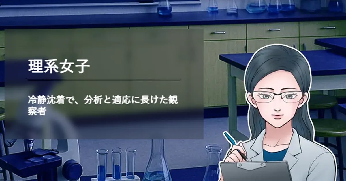 理系女子タイプAV女優 | AVTI診断結果